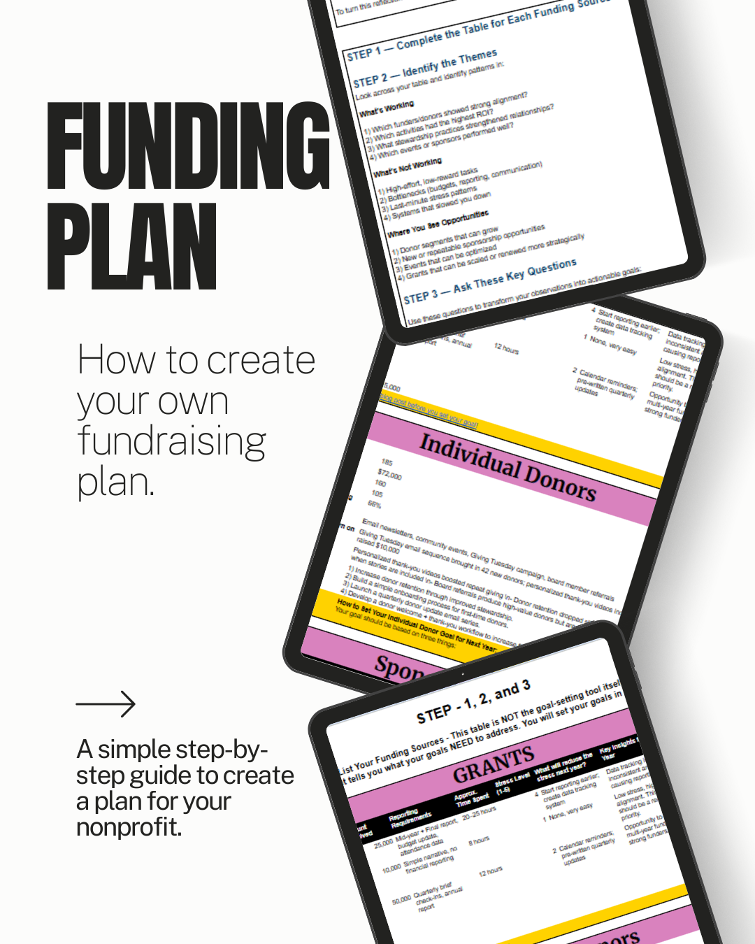 Fund Development Planning Template - Kalyani Consulting